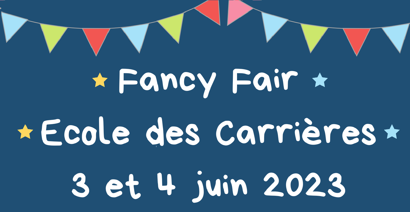 M1A-M1B – Derniers détails pour la fancy-fair – Ecole des Carrières